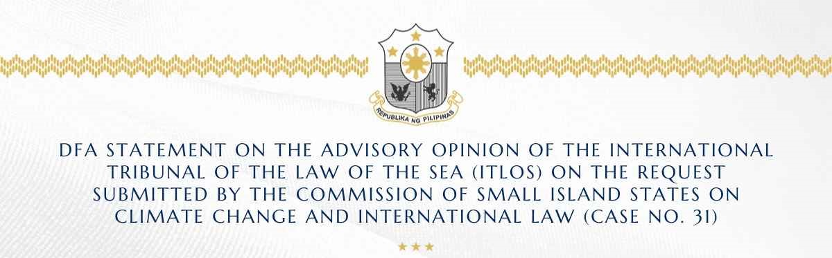 ADVISORY OPINION OF THE INTERNATIONAL TRIBUNAL OF THE LAW OF THE SEA ...